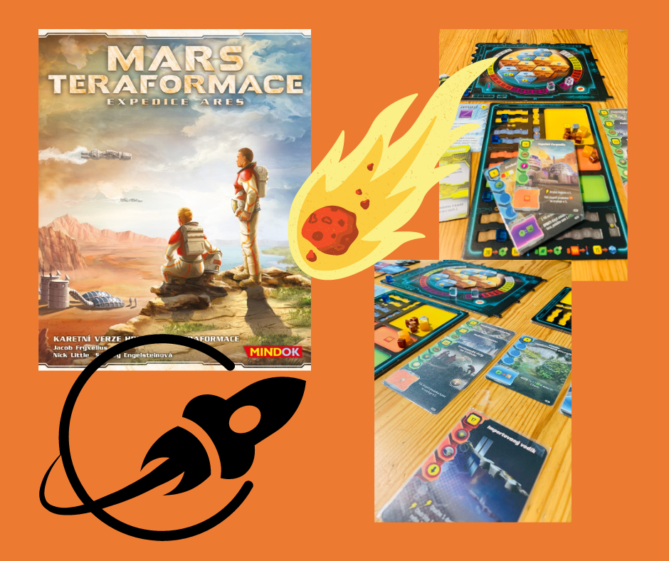 Kibra se koukla na zoubek deskovce - Mars: Teraformace Expedice Ares - Blacklotus.cz